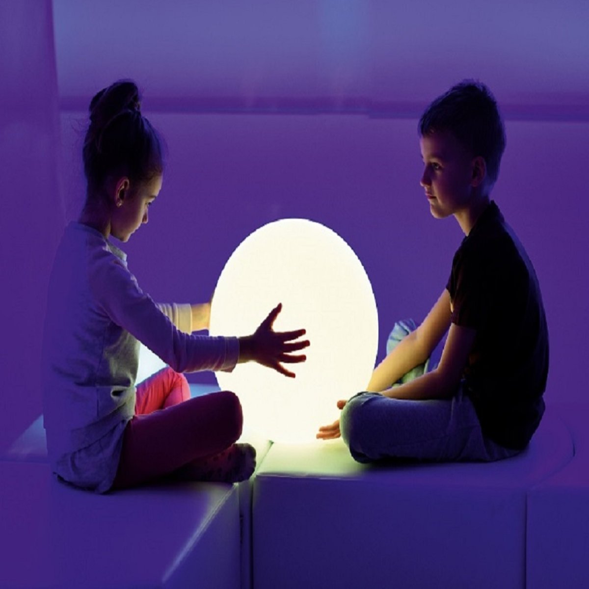 Lysende magisk kugle - |Sensorisk| - Bibshop.dk