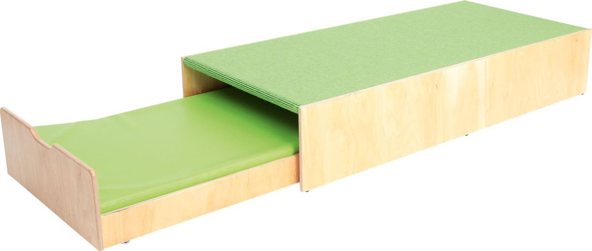 Podie med hvileplads - Legepodier og læsetrapper - Bibshop.dk