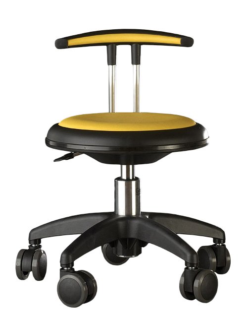 Taburet med ryglæn - Taburetter - Bibshop.dk